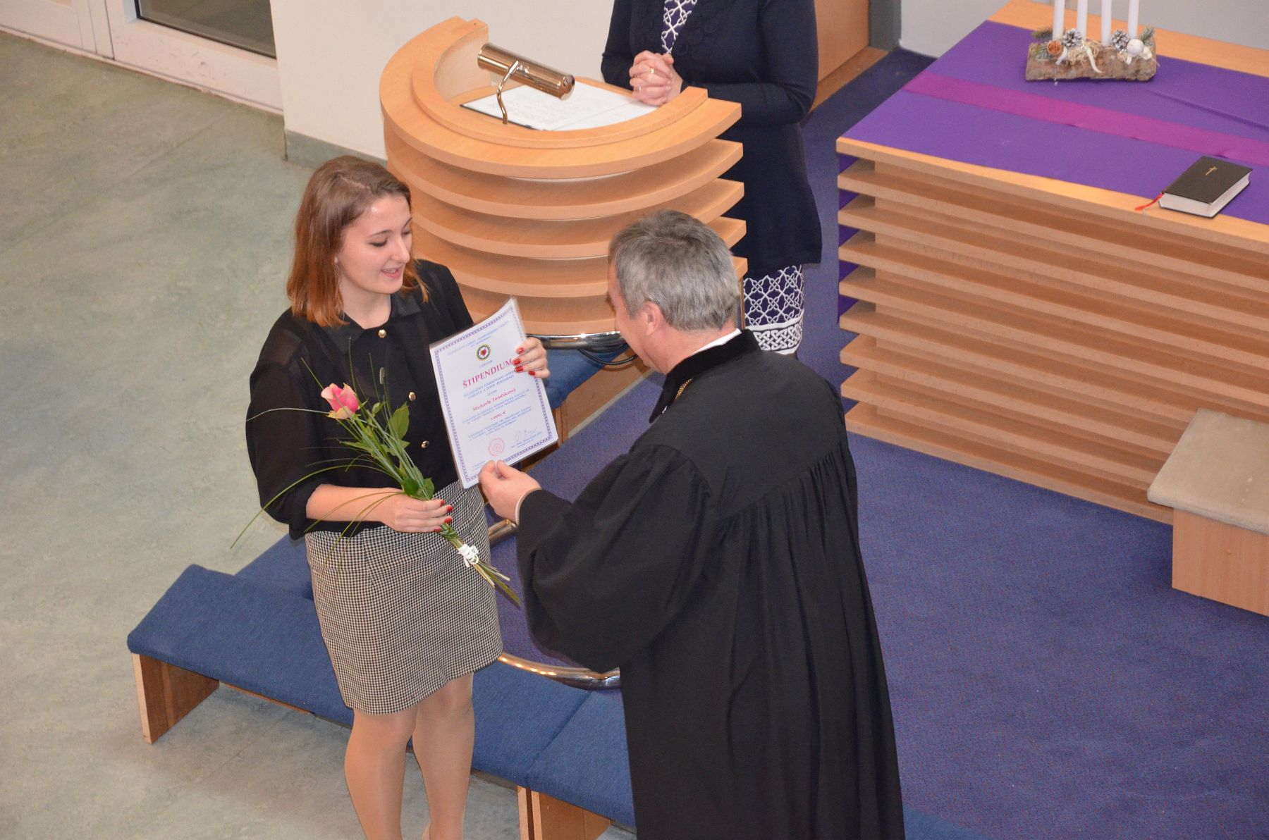 Best students of the Evangelical Lutheran Theological Faculty were awarded